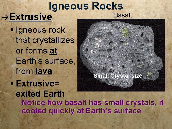 Igneous Rocks What are they and how do