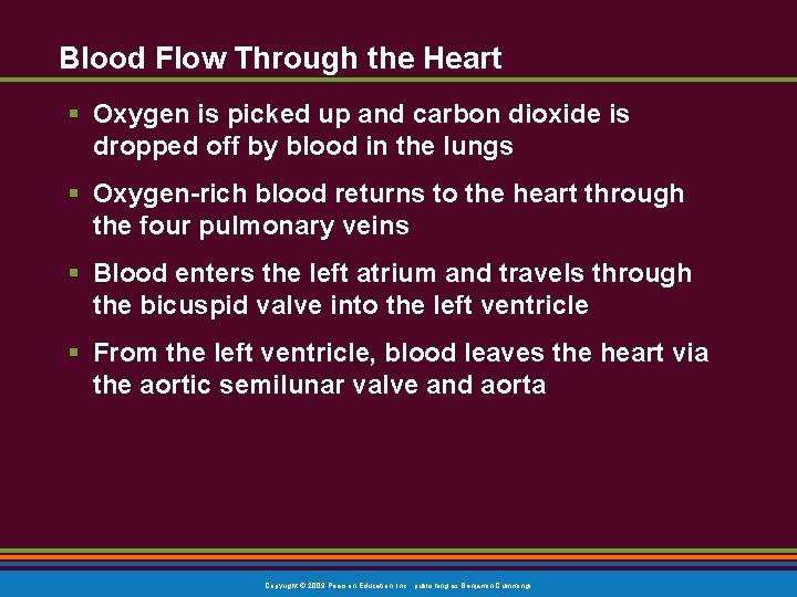 Cardiovascular System A closed system of the heart