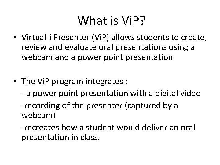Virtual I Program in the Language Classrooms Possibilities