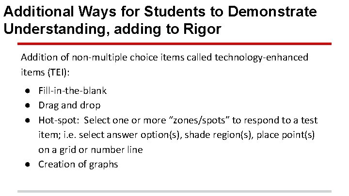 SOL Information Session Rigor Reading and Arithmetic What