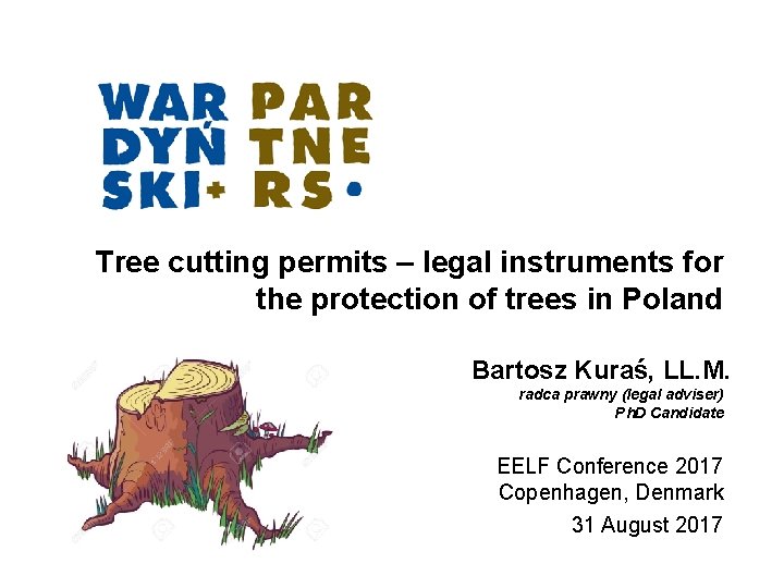 Tree cutting permits legal instruments for the protection