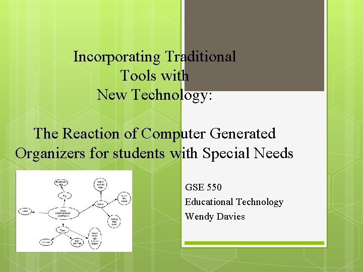 Incorporating Traditional Tools with New Technology The Reaction