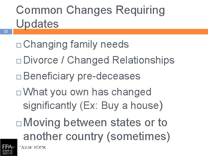 AVOIDING 10 COMMON MISTAKES IN DRAFTING A WILL
