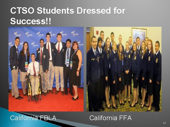 Career Technical Student Organizations ROCK Presenters Sherry D