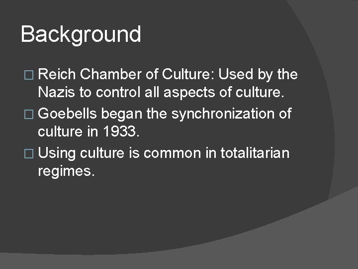 Kieran B NAZI PROPAGANDA CULTURE Art and Sculpture