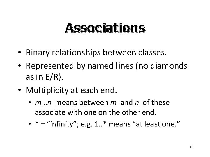 CENG 440 Introduction to Databases Lectures 5 UML