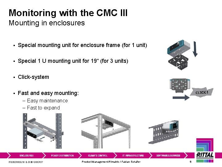 Product Management Rimatrix Fabian Schfer 1 Monitoring in