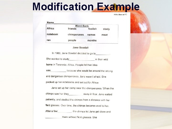 Learning Experience Discovering Jane Goodall By Amy E