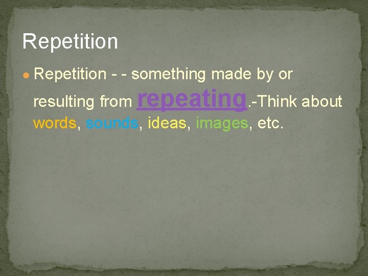 Introducing POETRY English 10 Mrs Weidner Tone vs