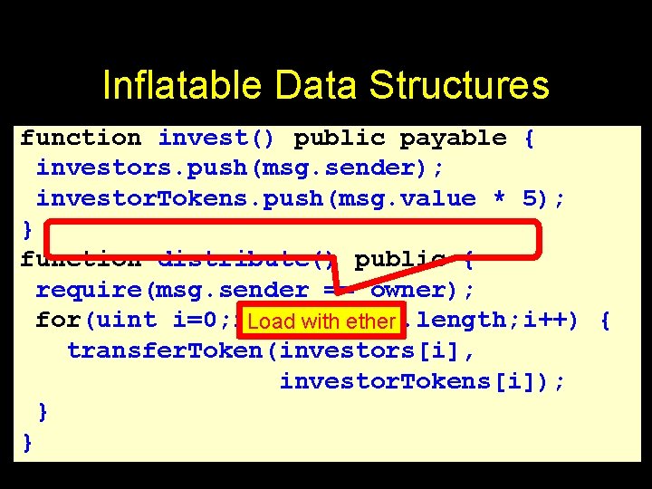 Solidity Pitfalls and Hazards Part Four CS 1951