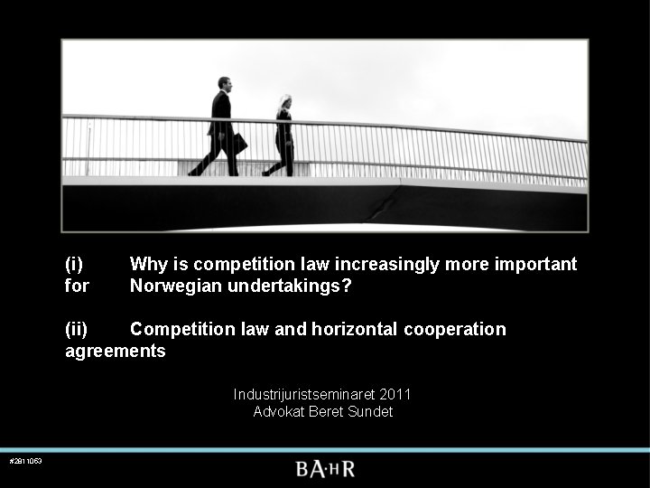i for Why is competition law increasingly more