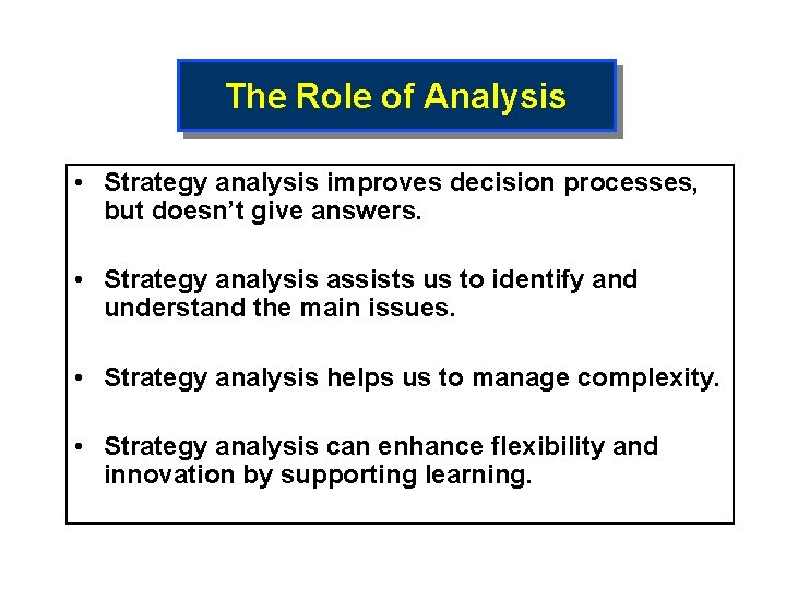 PRESENTATION SLIDES To accompany Contemporary Strategy Analysis Concepts