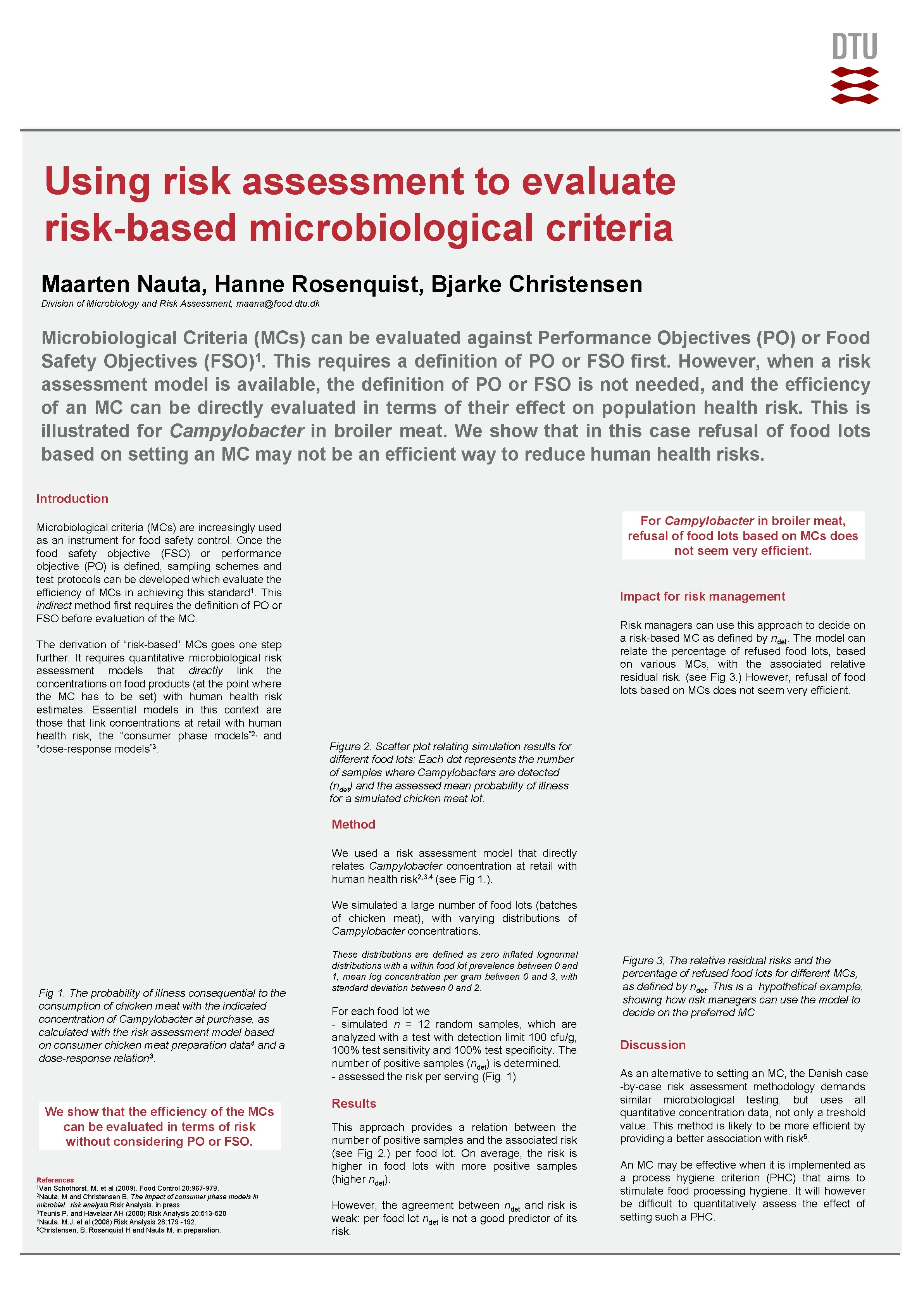 Using risk assessment to evaluate riskbased microbiological criteria