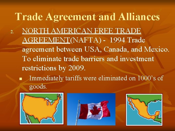 International Trade Chapter 4 Nature of International trade
