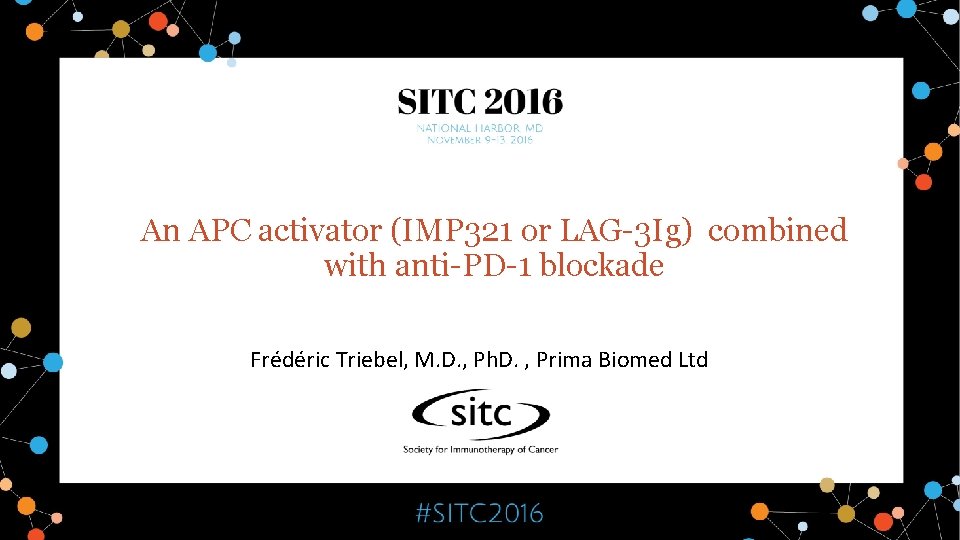 An APC activator IMP 321 or LAG3 Ig