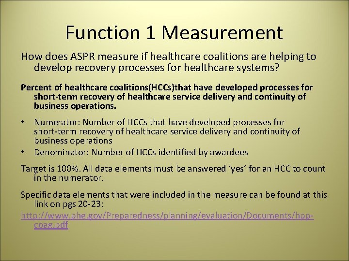 Capability Cliff Notes Series HPP Capability 2Healthcare System