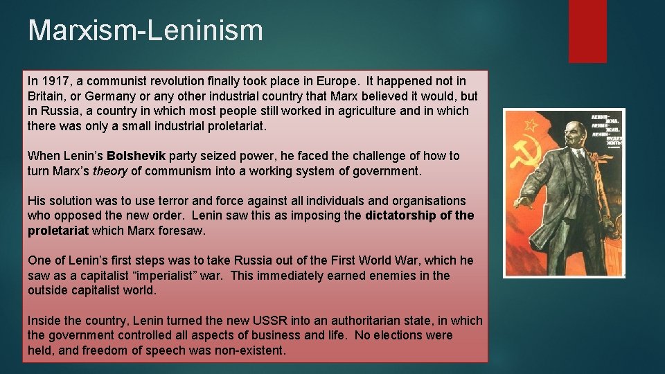 Lecture One Why was There a Cold War