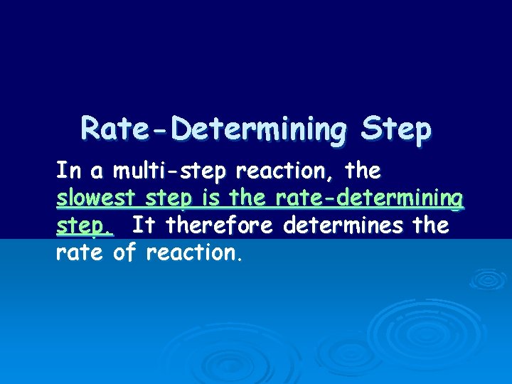 Reaction Rates And Chemical equilibrium Chemical Kinetics The