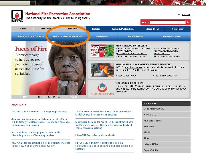 FIRE SAFETY EDUCATIONAL MESSAGES NFPA CORRECT MESSAGING February