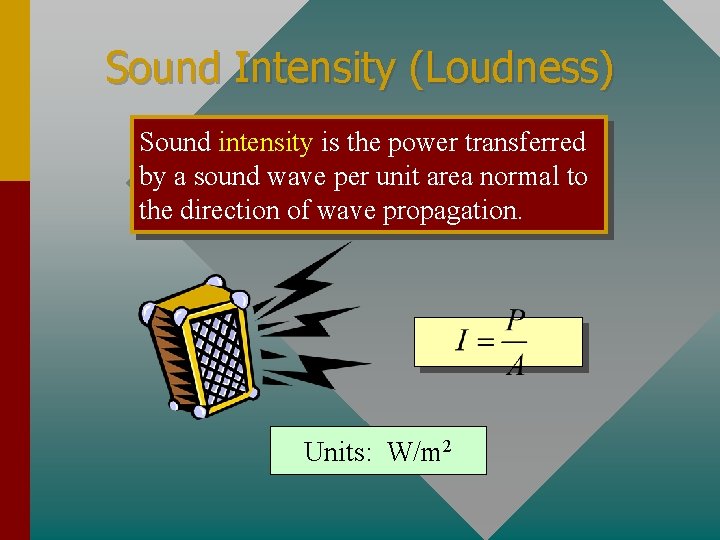 Acoustics A Power Point Presentation by Paul E
