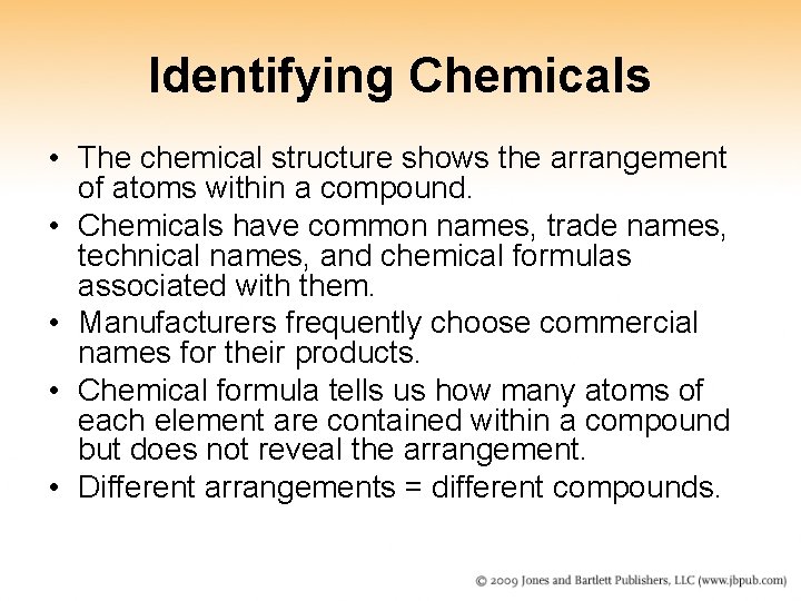 Chapter 2 Chemical Properties and Information Resources on