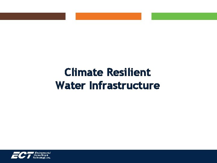 Financing Climate Resilient Water Infrastructure Sanjiv K Sinha