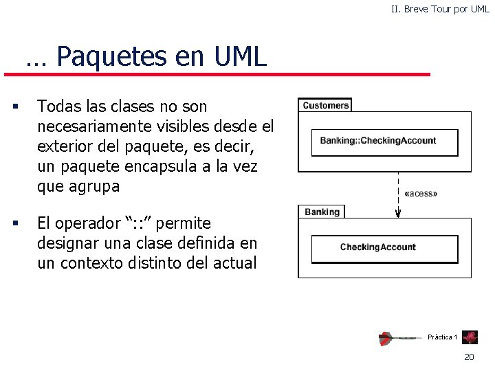 Tcnicas de Modelamiento Introduccin UML 1 I Introduccin