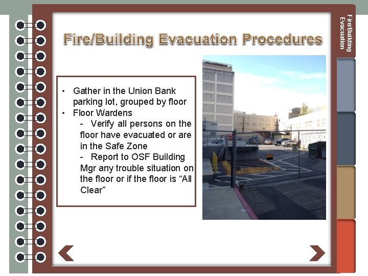 FireBuilding Evacuation Safety Equipment Shelter in Place Oakland