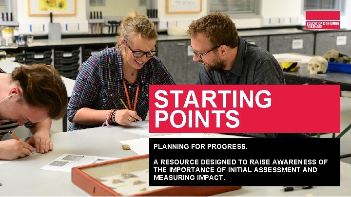 STARTING POINTS PLANNING FOR PROGRESS A RESOURCE DESIGNED