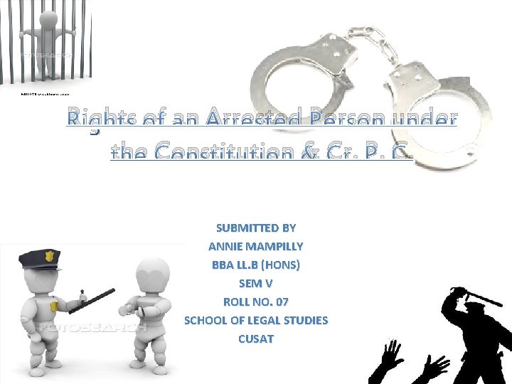 Rights of an Arrested Person under the Constitution