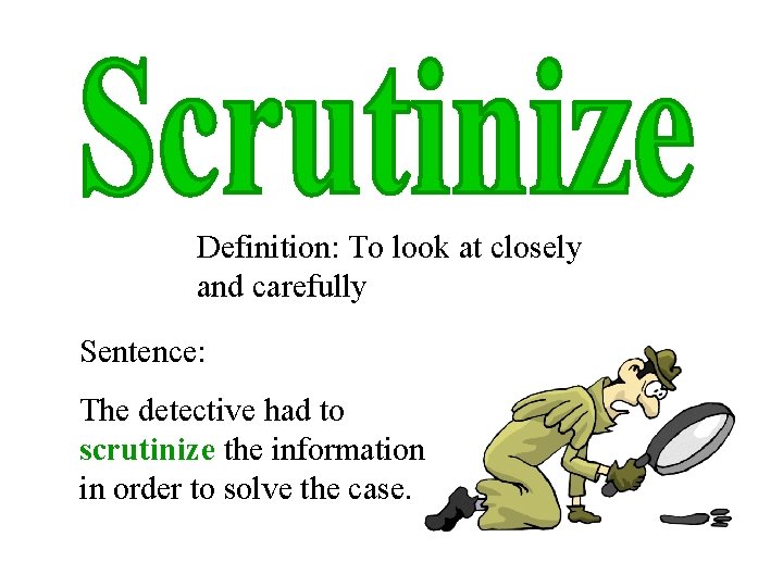 Definition Very bad awful Sentence There was an