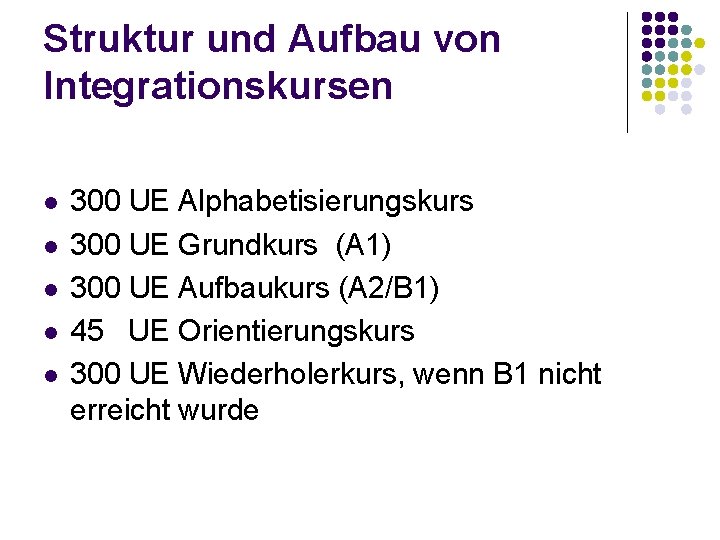 Sprach und Integrationskurse VHS Regionalverband Saarbrcken Rckblick Seit