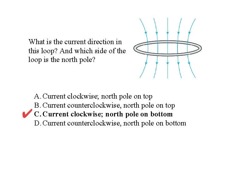 Chapter 19 Does the compass needle rotate clockwise