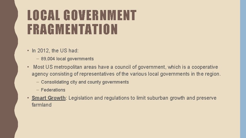 13 3 WHY DO URBAN AREAS EXPAND INTRO