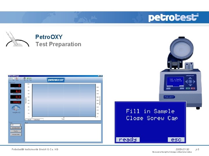 Petro OXY A new method of oxidation stability