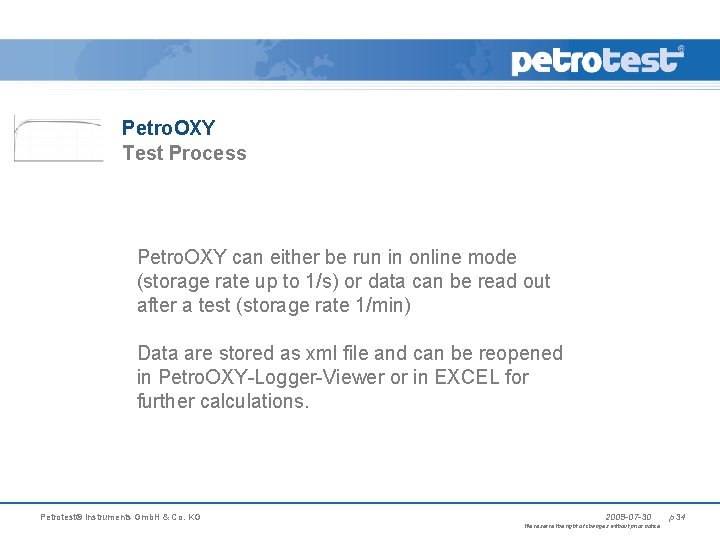 Petro OXY A new method of oxidation stability