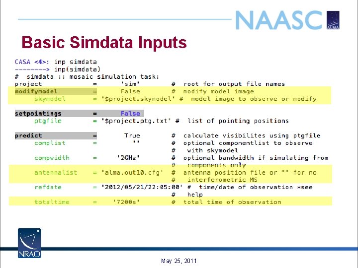An Introduction to CASA and Simulations with Simdata