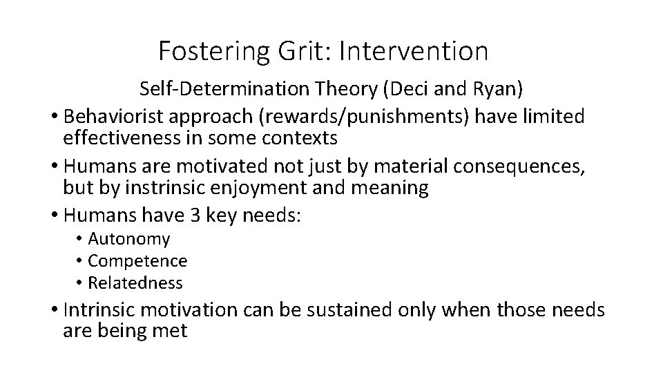 Developing an Academic Mindset Grit and Resiliency Roger