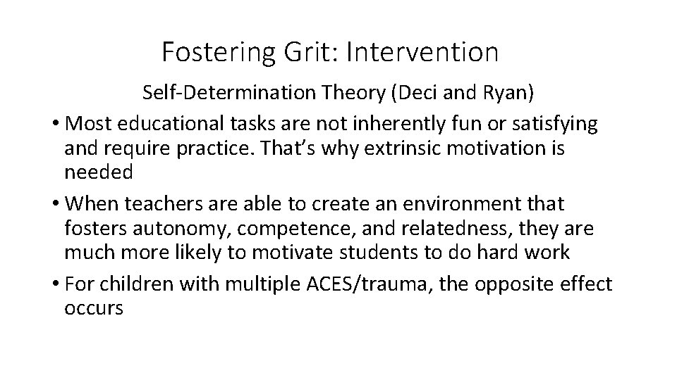 Developing an Academic Mindset Grit and Resiliency Roger