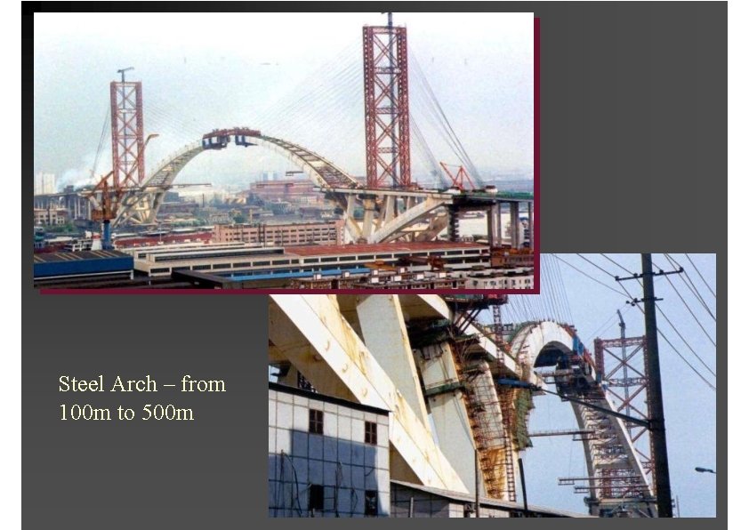 Construction of Bridges Information prepared by Raymond Wong