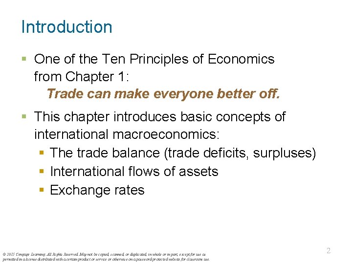 Seventh Edition Economics N Gregory Mankiw CHAPTER 31