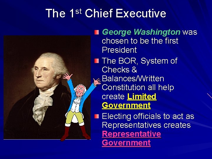 How did the Constitution strengthen the US Government