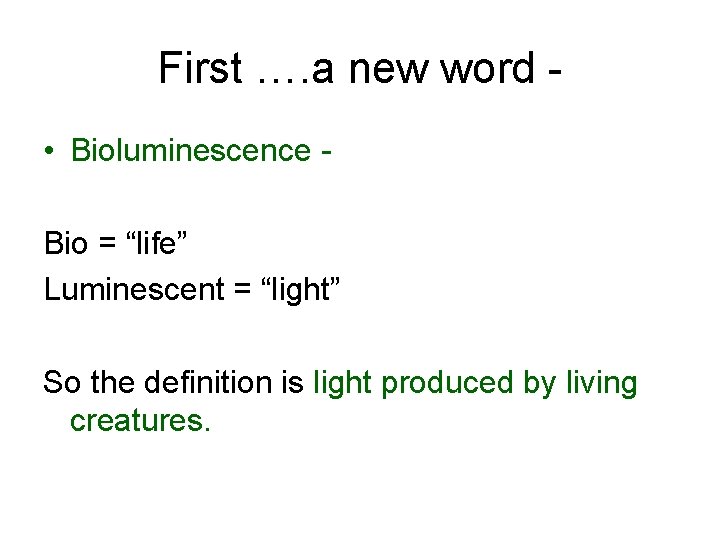 Chemical Reactions In living things and in industry