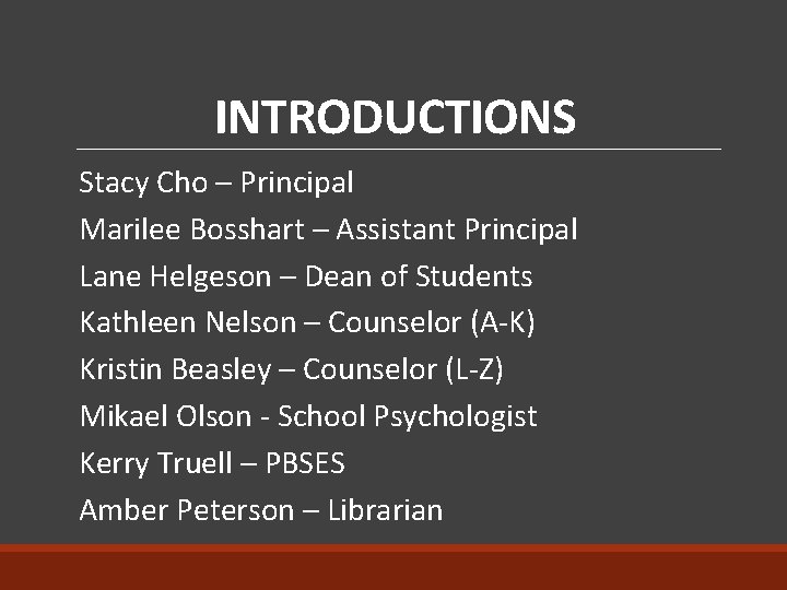 BEAVER LAKE MIDDLE SCHOOL OUR MISSION BLMS is