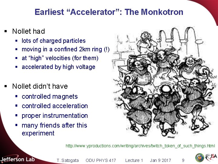 Introduction to Accelerator Physics Spring 2018 Introductions Overview