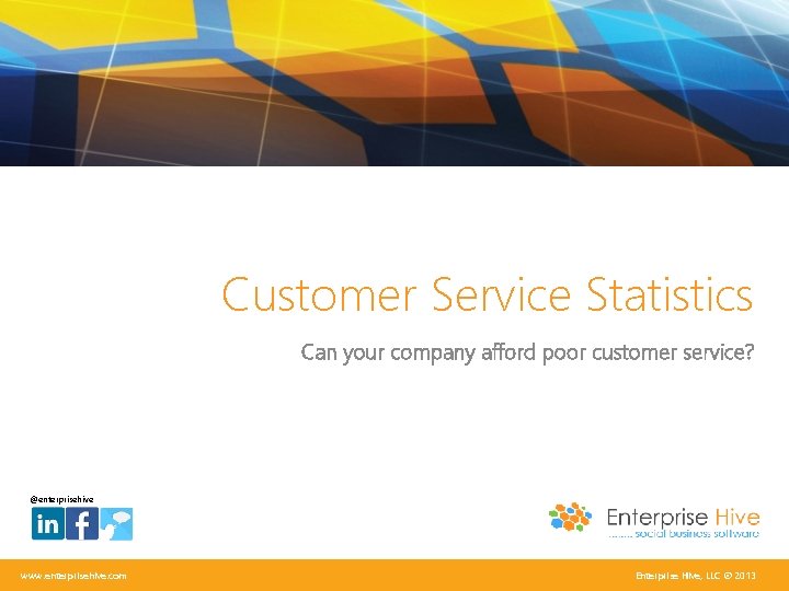Customer Service Statistics Can your company afford poor
