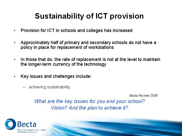 ICT Coststhe tip of the iceberg Nia Sutton