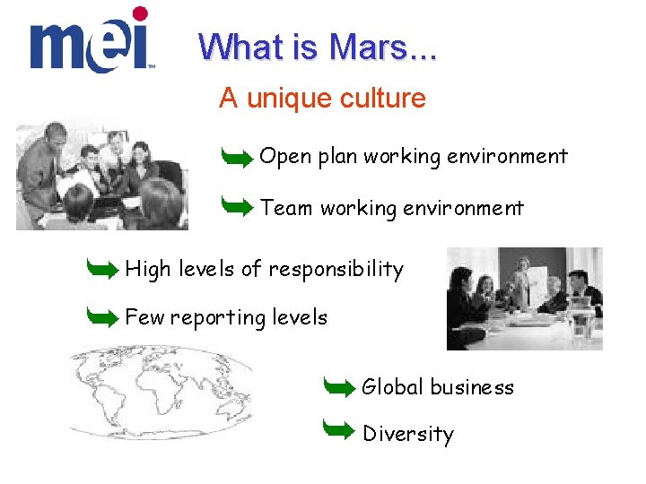 The agenda What is MARS Who we are