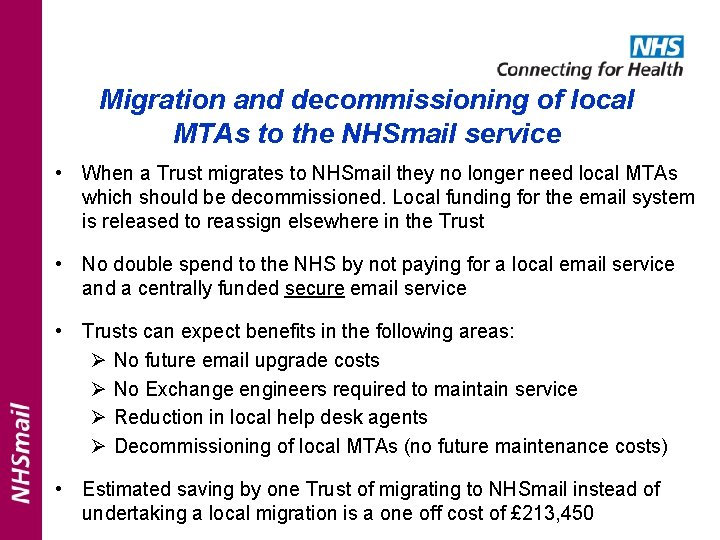 NHSmail national case studies Rebecca Snape NHSmail Project