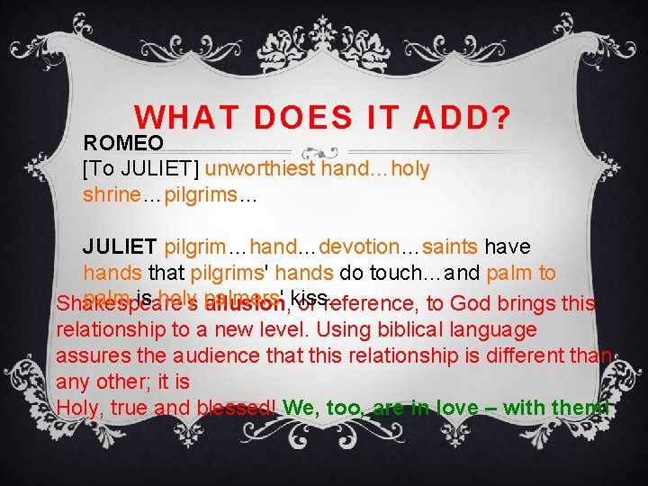 BEST LINES IN ROMEO JULIET By Ms Secko